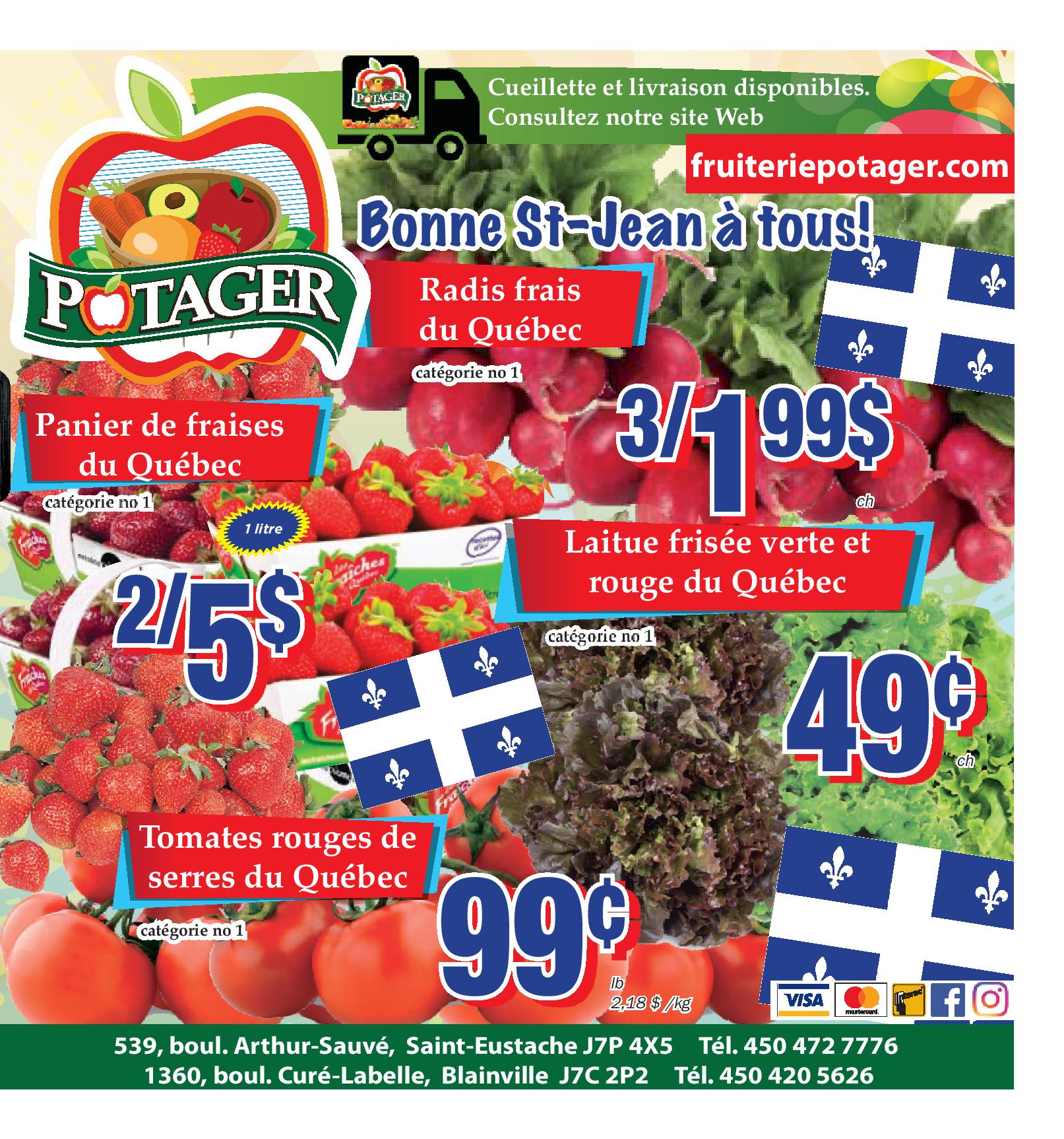 Carrières - Fruiterie Potager