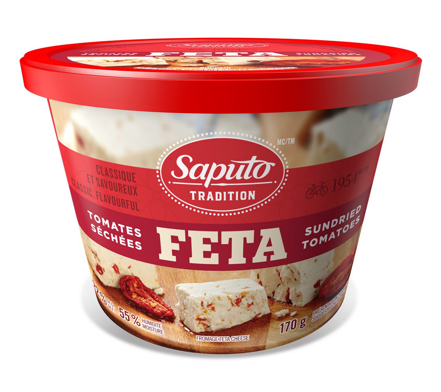 Feta tomates séchées Saputo 170 G - Fruiterie Potager