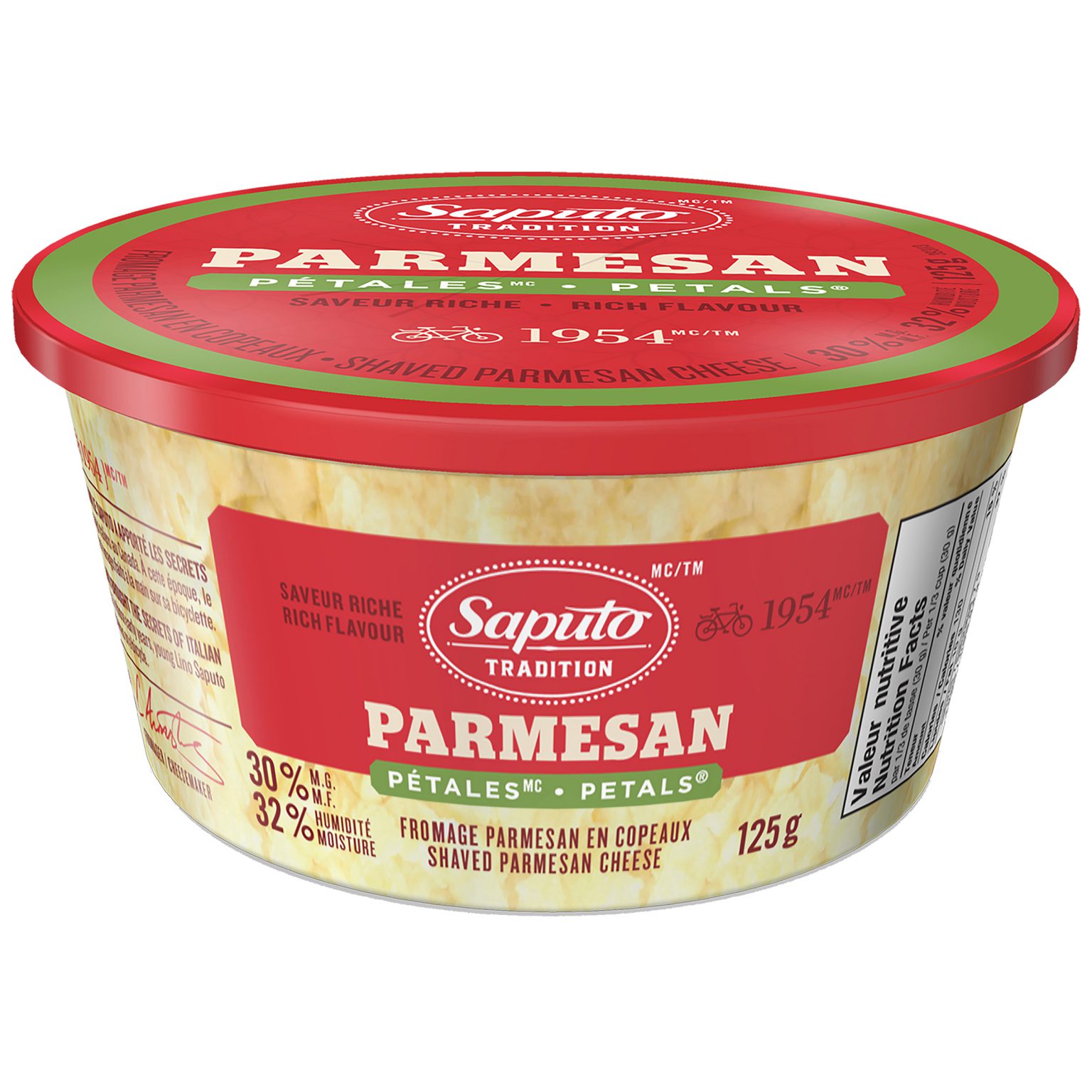 Parmesan Pétales Saputo 125 G - Fruiterie Potager