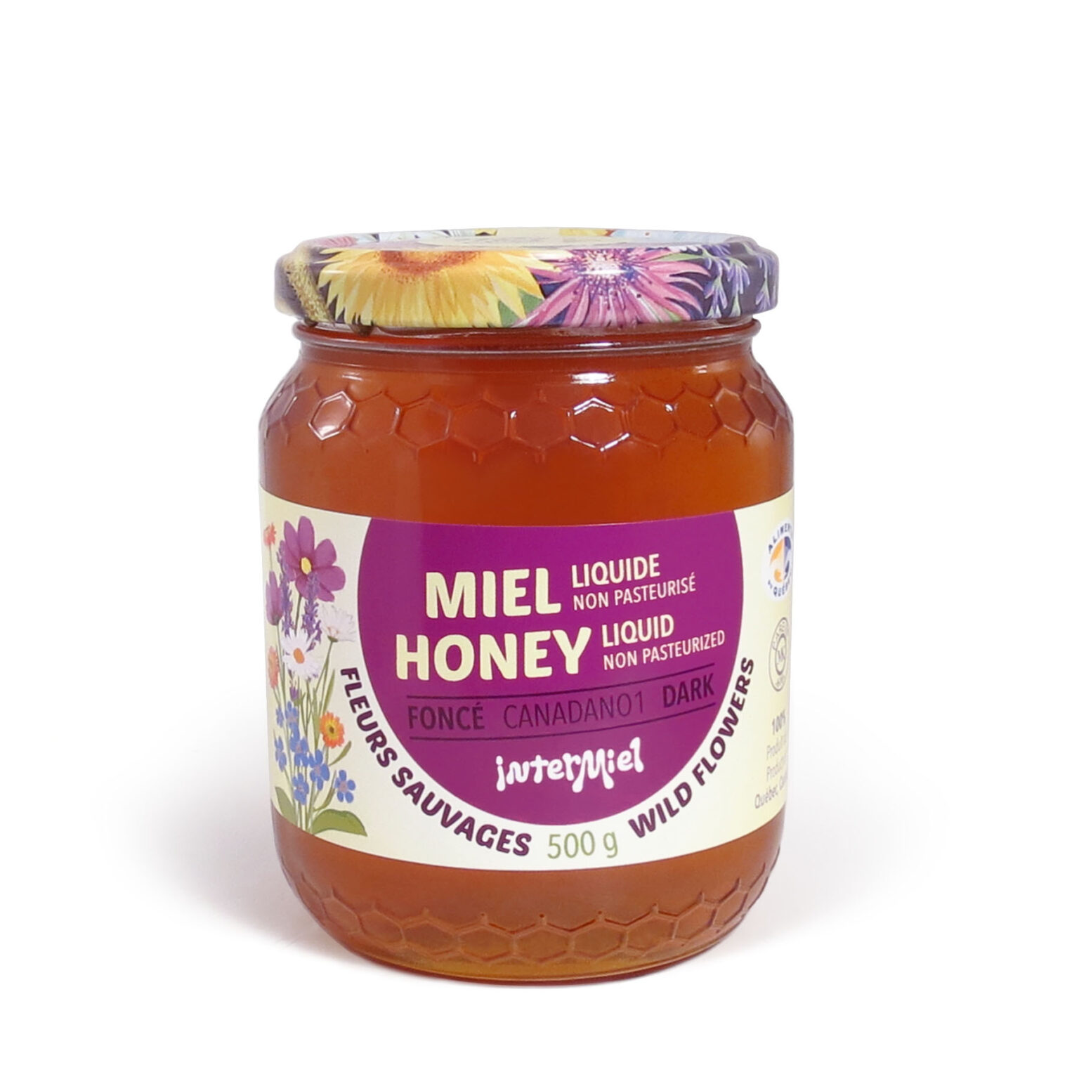 Intermiel Miel de fleurs sauvages liquide 500g - Fruiterie Potager