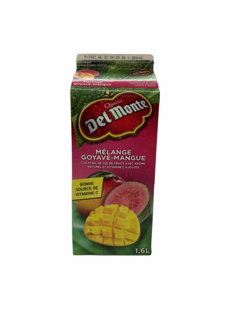Jus Mélange Goyave Mangue Del Monte 1.6 L - Fruiterie Potager