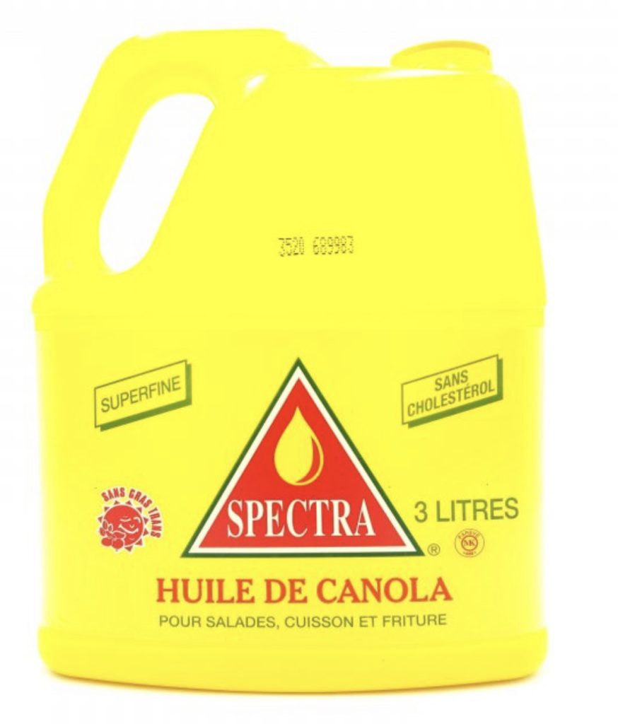 Huile de Canola Spectra 3L - Fruiterie Potager