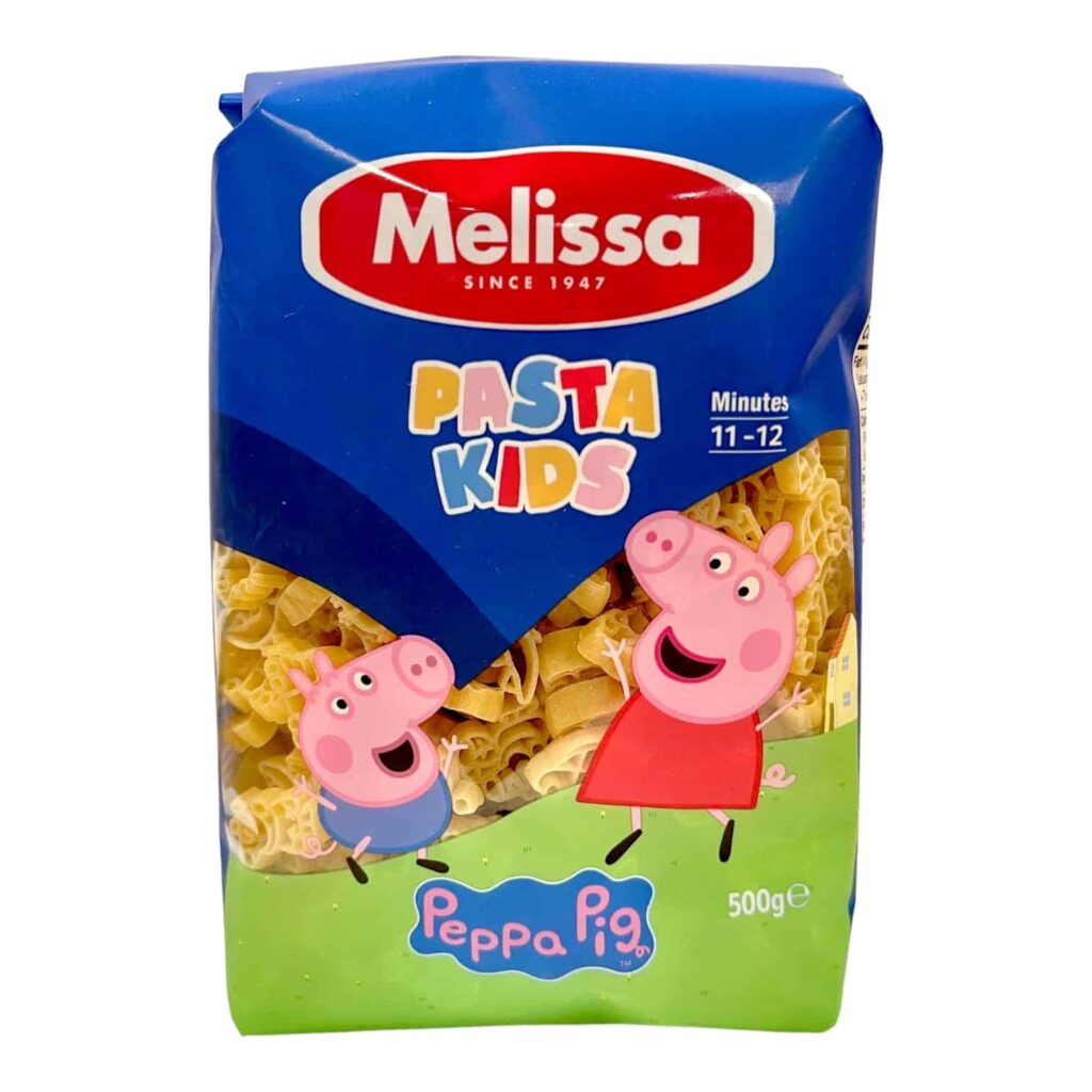 Melissa - Pasta Kids Peppa Pig 500 g - Fruiterie Potager